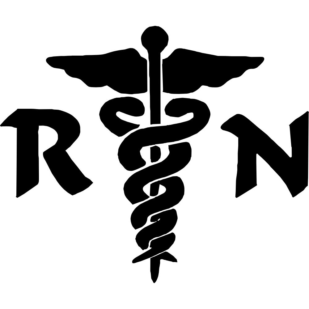 RN Nurse Decal