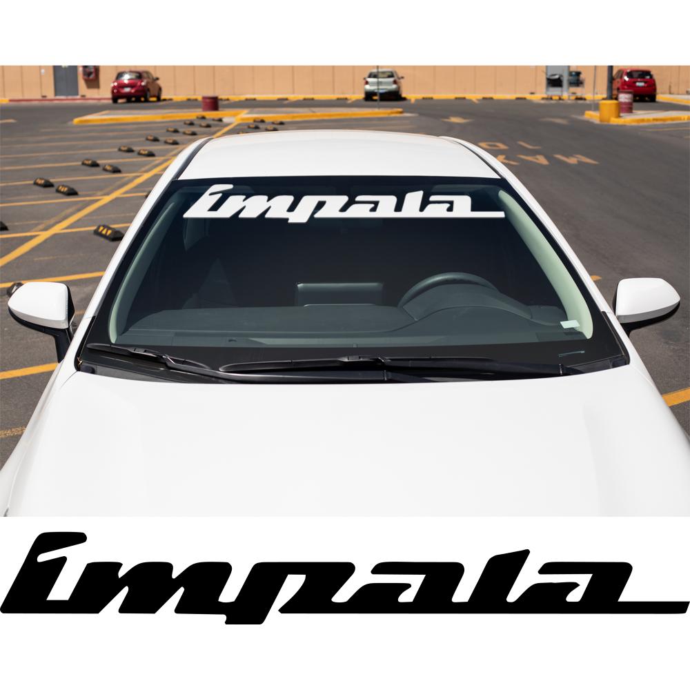 Chevy Impala Windshield Banner