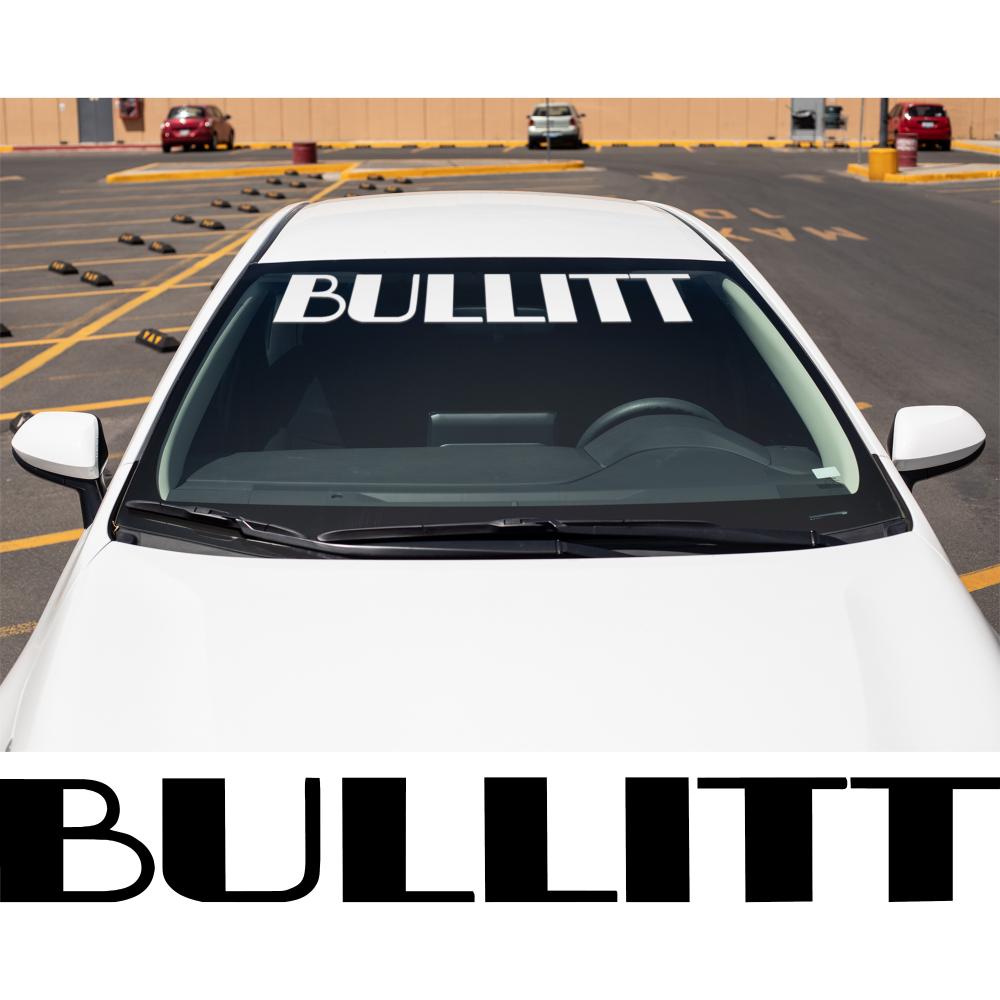 Mustang Bullitt Windshield Banner