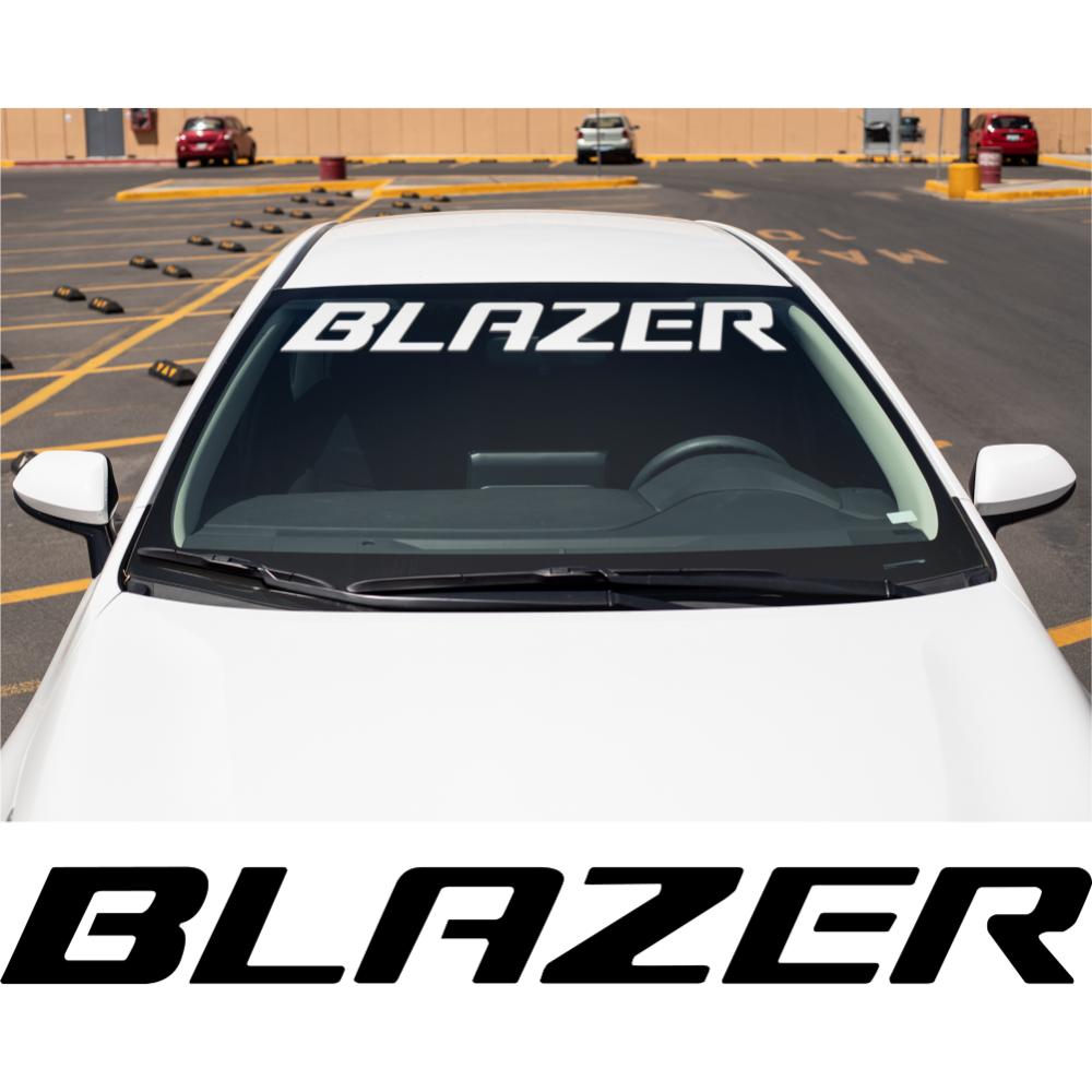 Chevy Blazer Windshield Banner