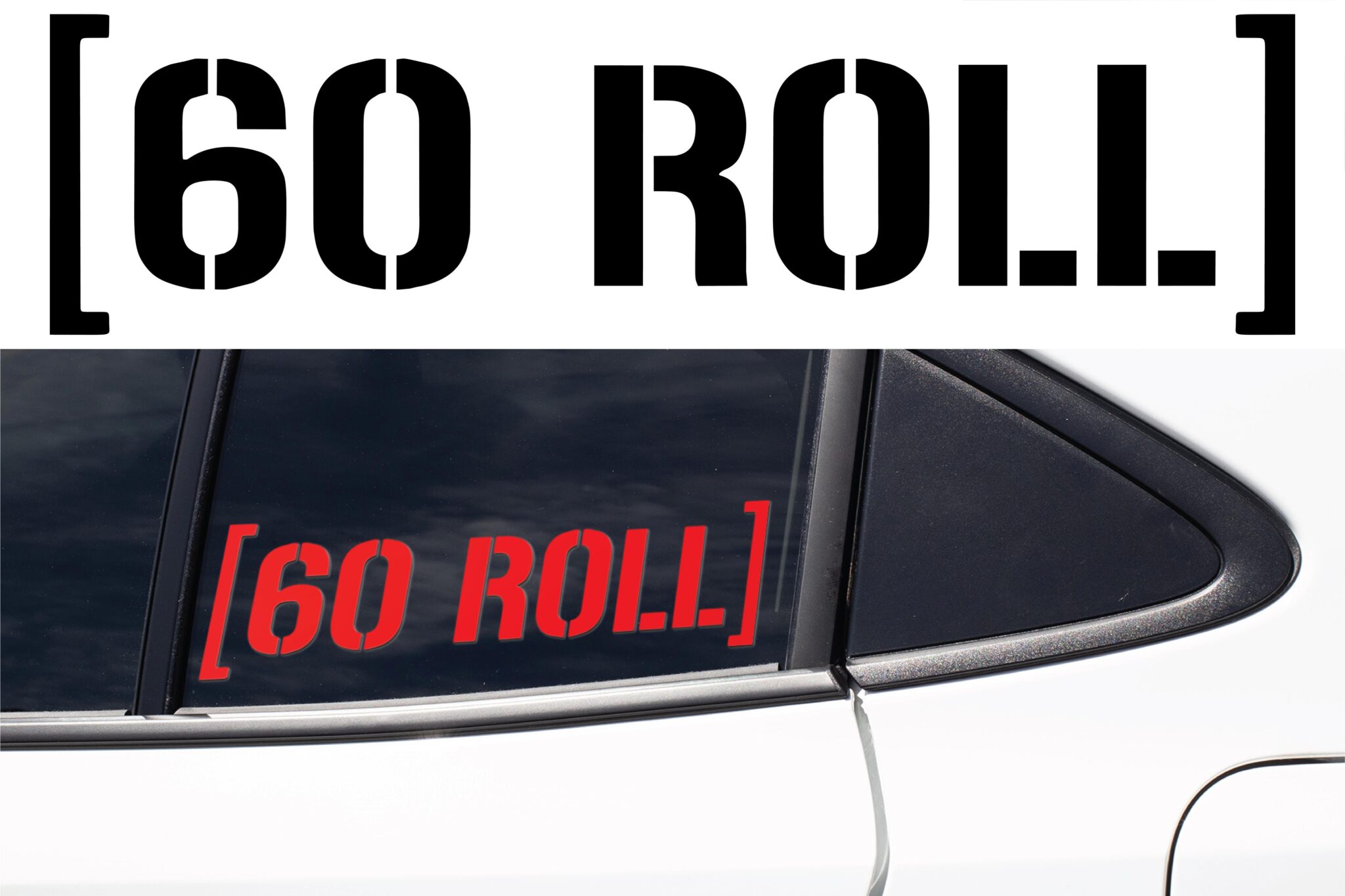 60 Roll Decal