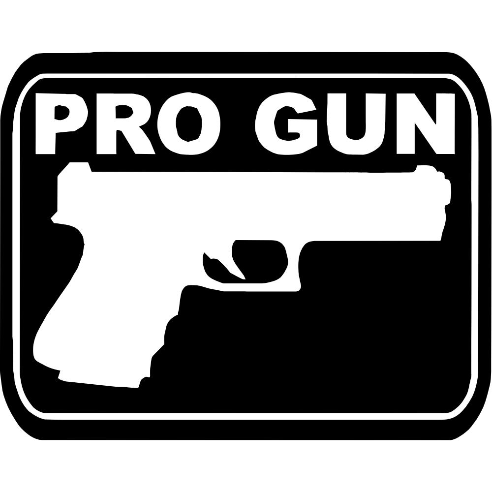 Pro Gun Decal