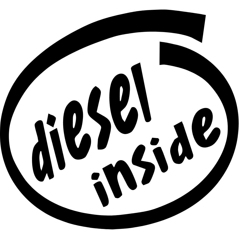 Diesel Inside Decal