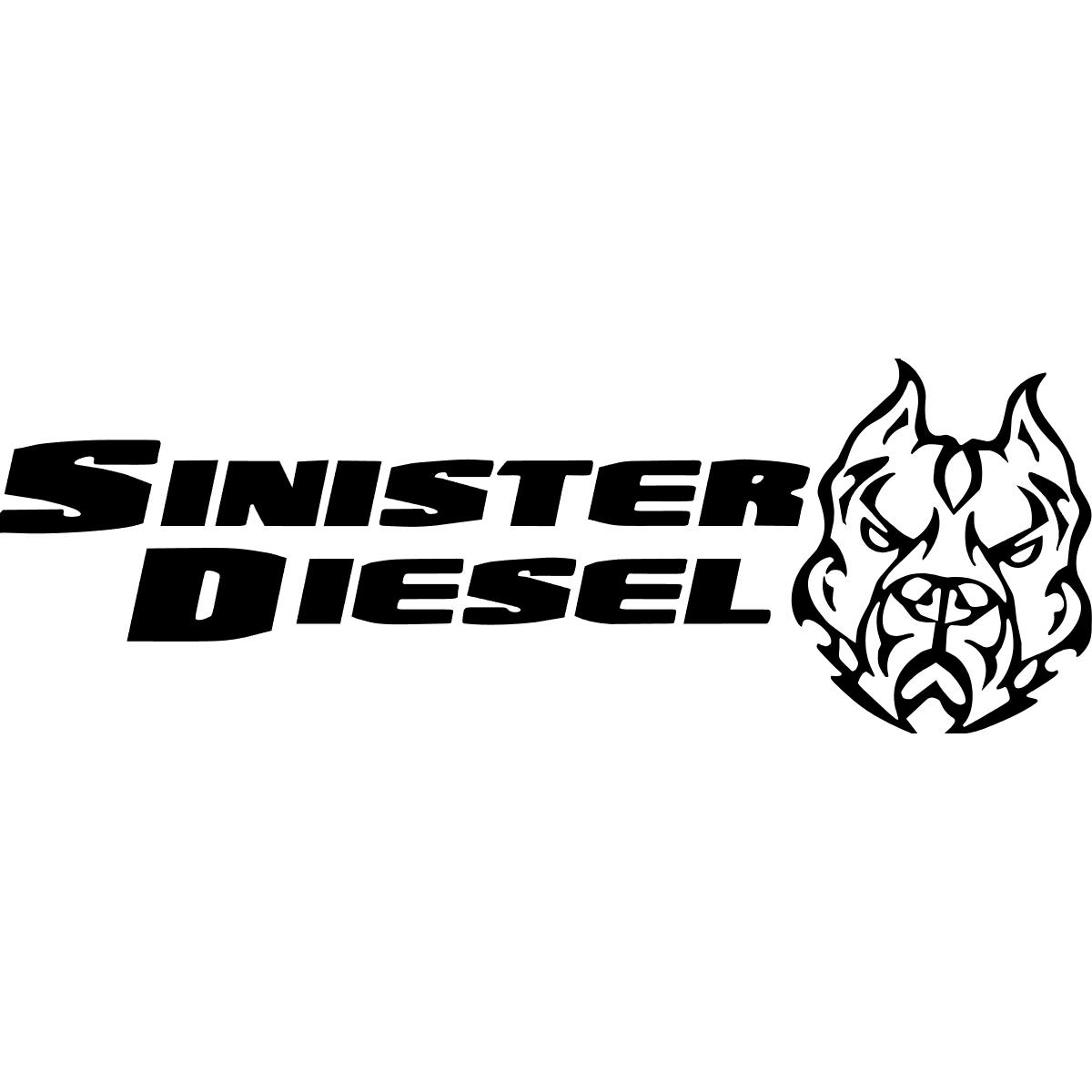 Sinister Diesel Logo Sinister Diesel Blue Spring Kit With Adjustable