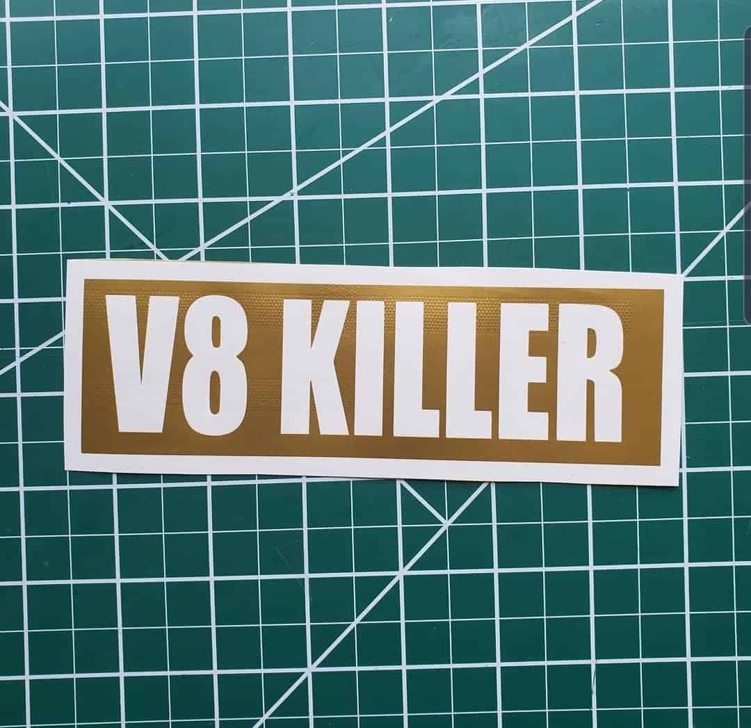 V8 Killer Decal
