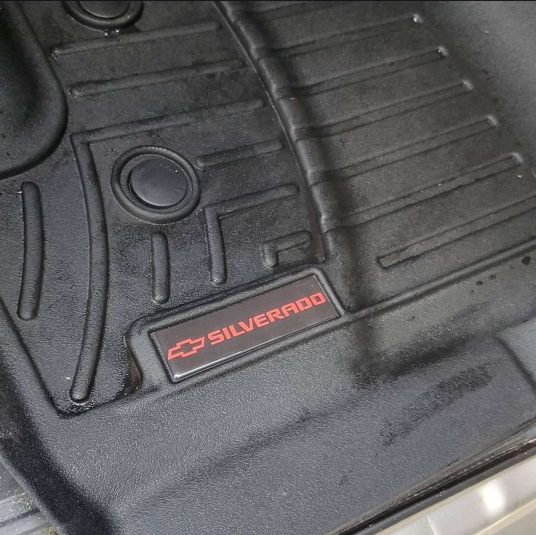 Chevy Silverado WeatherTech Floor Mat Badge