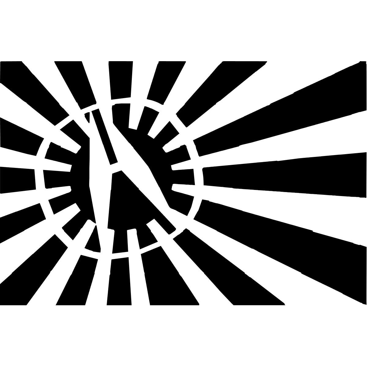 Acura Rising Sun Decal