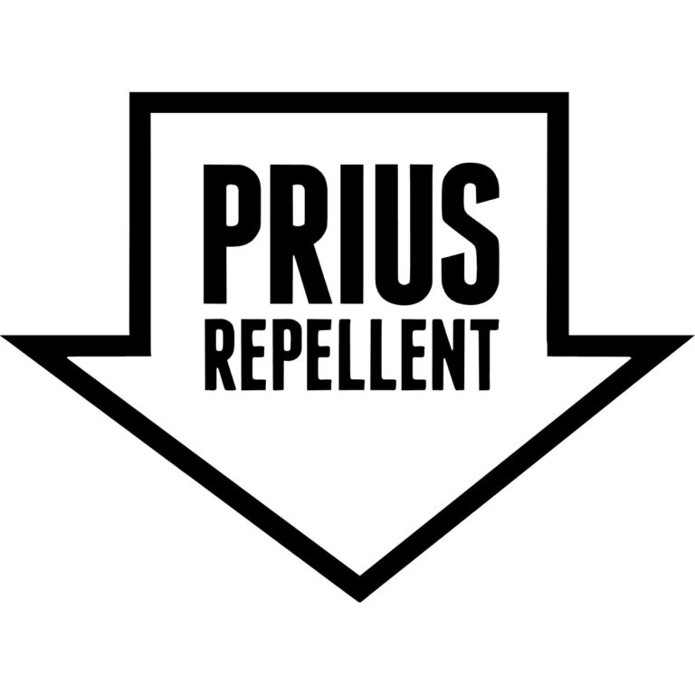 Prius Repellent Decal