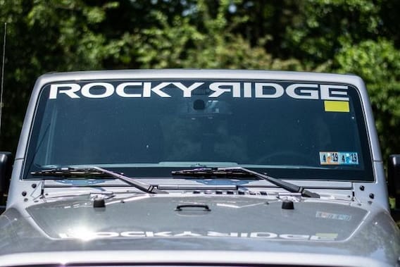 Rocky Ridge Windshield Banner