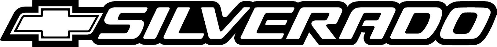 Chevy Silverado Outline Decal