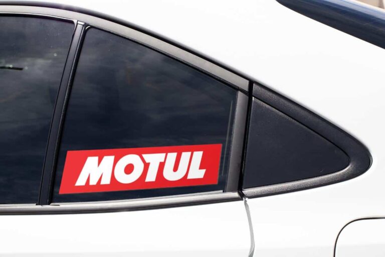 Motul Oil Decal