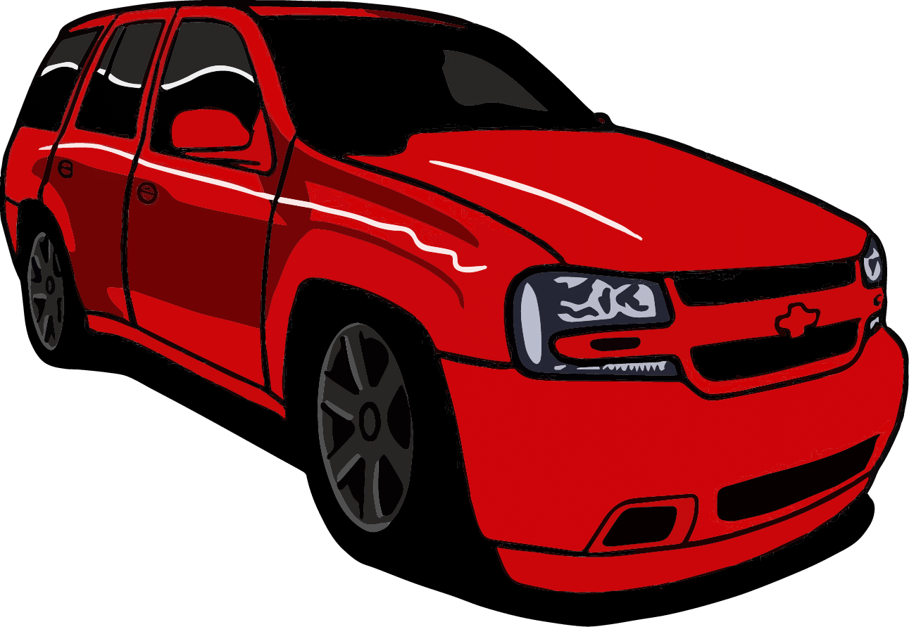 Chevy Trail Blazer SS Printed Decal