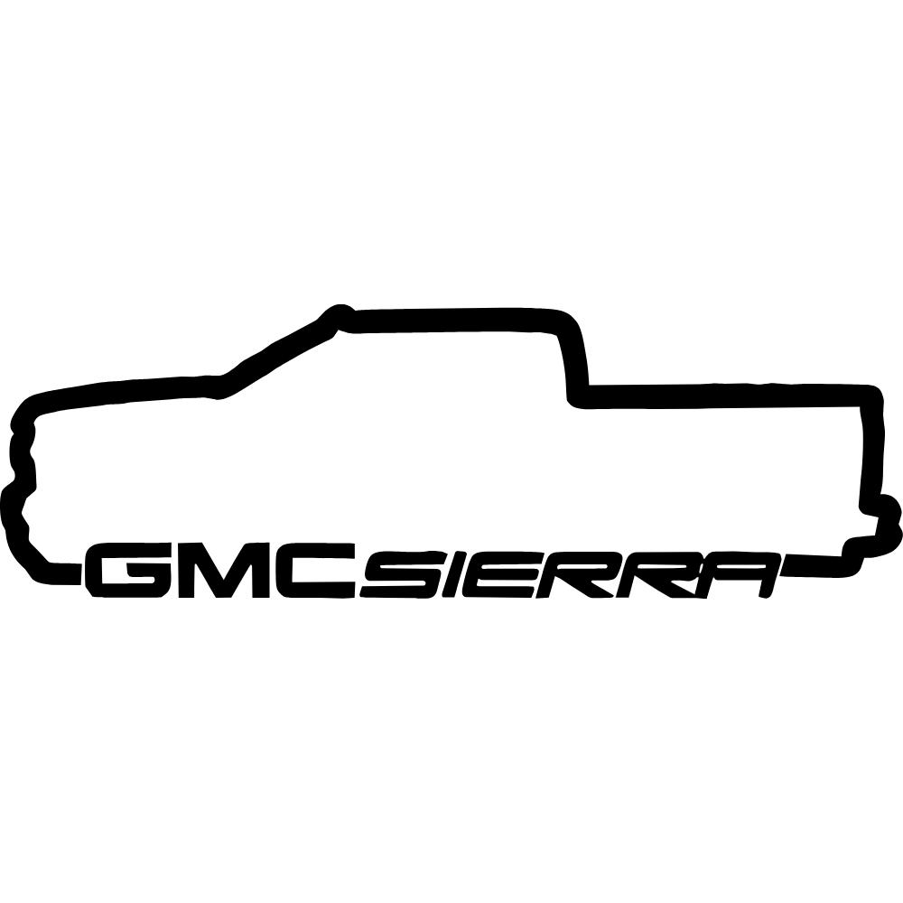 GMC Sierra Silhouette Decal