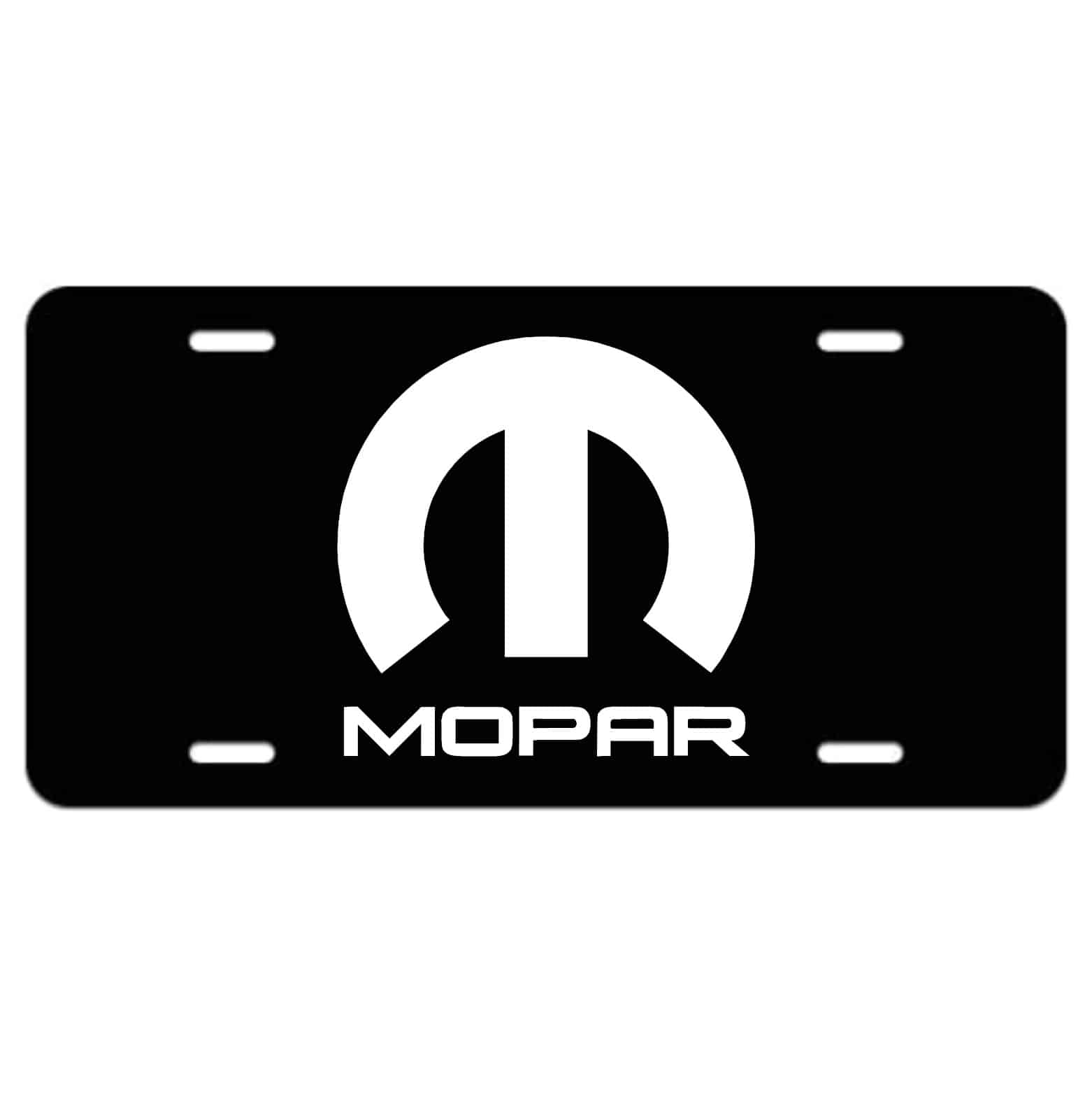 Mopar Aluminum License Plate