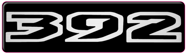 Wrangler Rubicon 392 WeatherTech Replacement Domed Badge