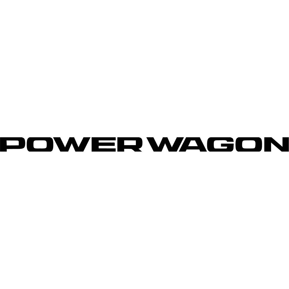 Ram Power Wagon Decal
