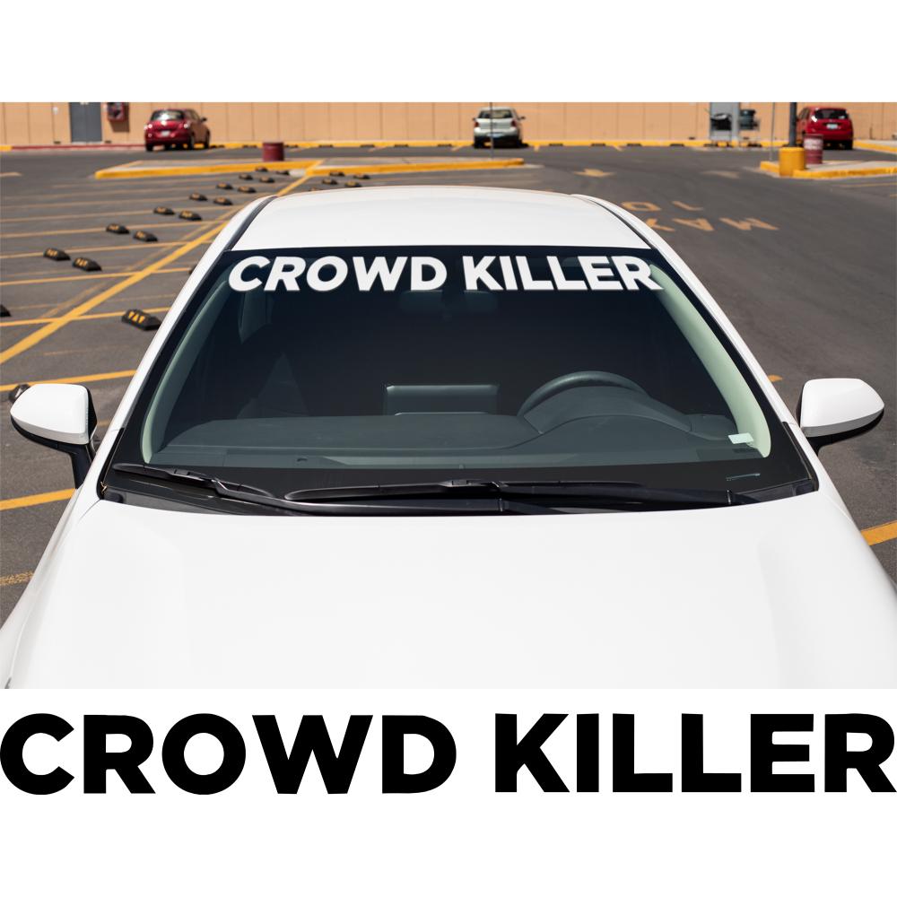 Ford Mustang Crowd Killer Windshield Banner