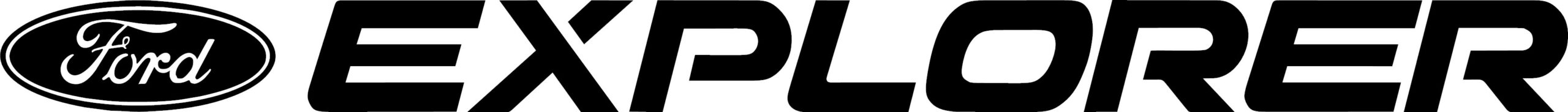 Ford Explorer Decal
