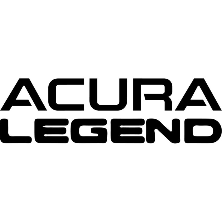 Acura Legend Decal