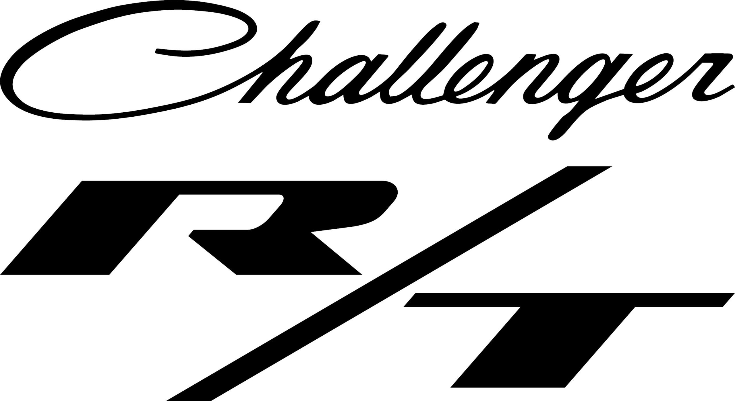 Challenger Script R/T Decal