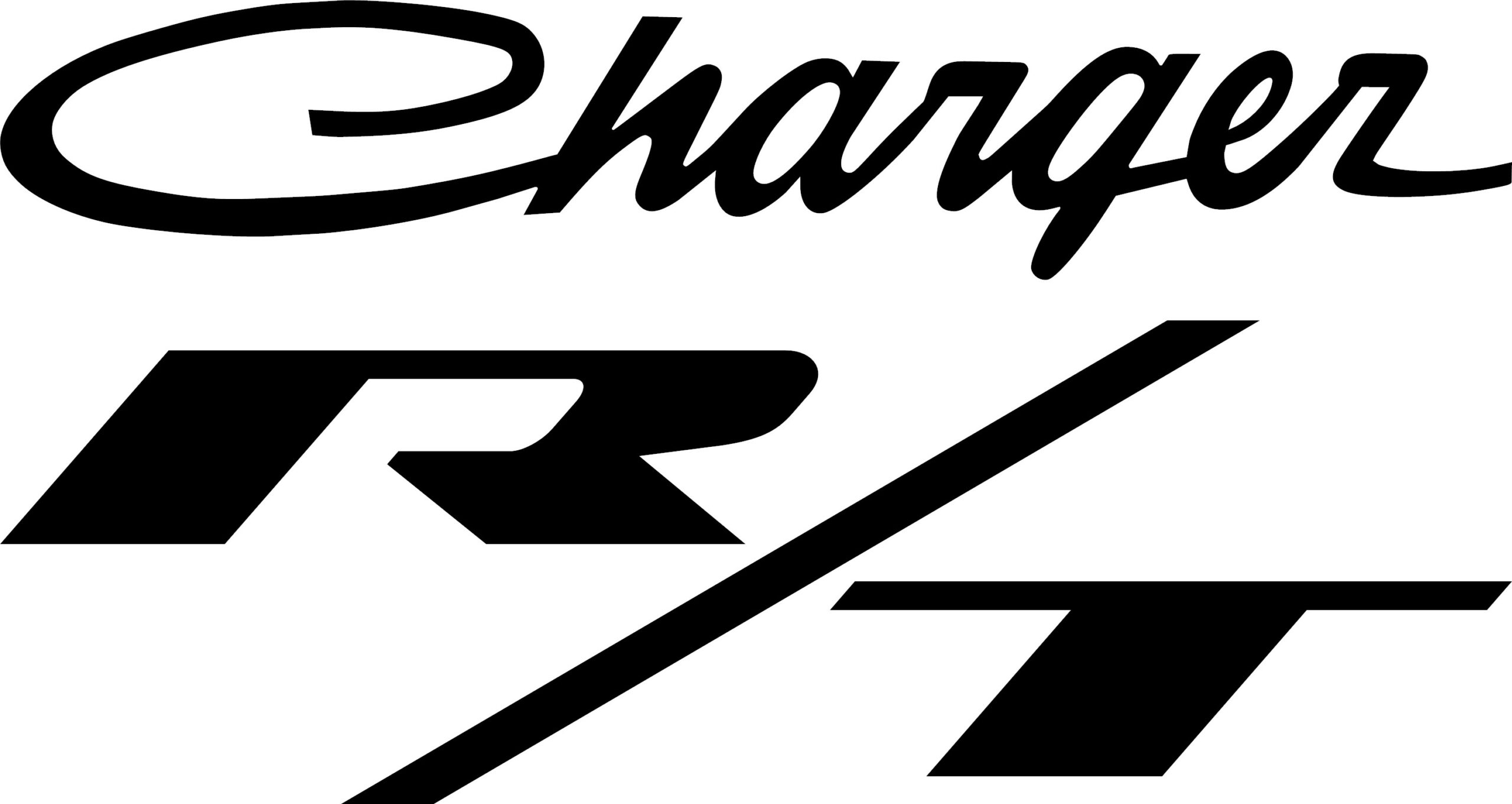 Charger Script R/T Decal