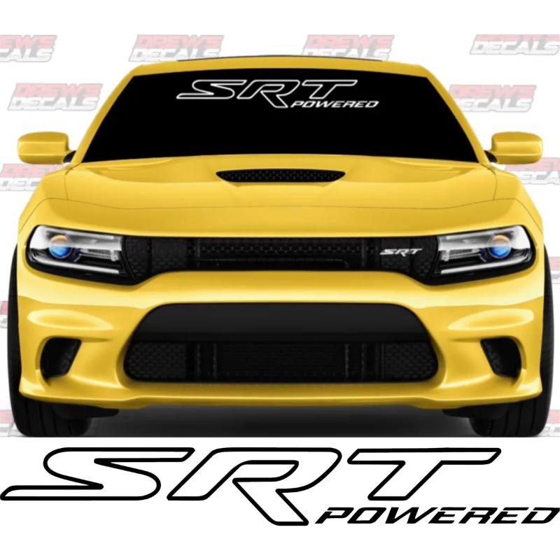 SRT Powered Windshield Banner