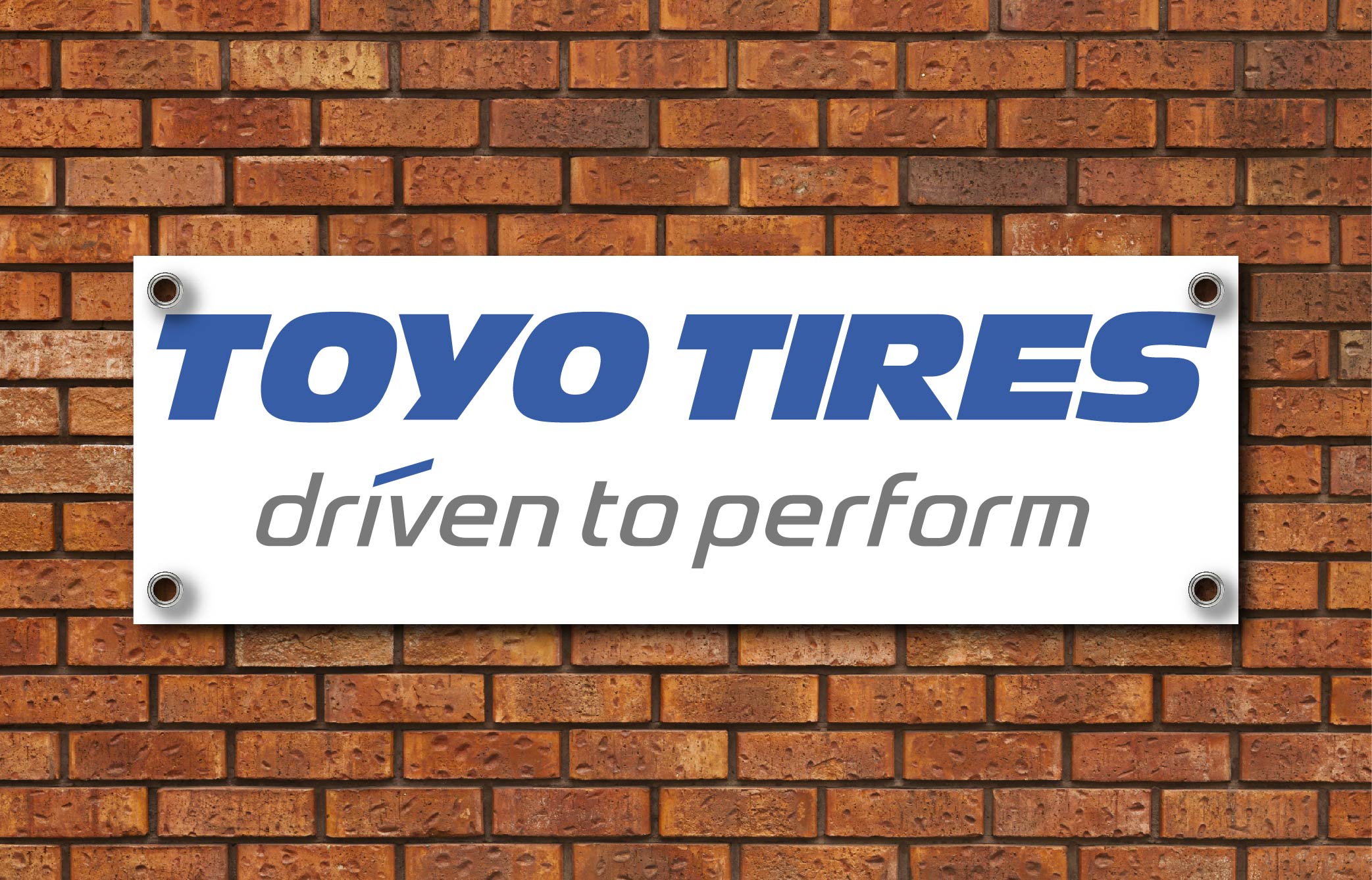 Toyo Tires Garage Banner