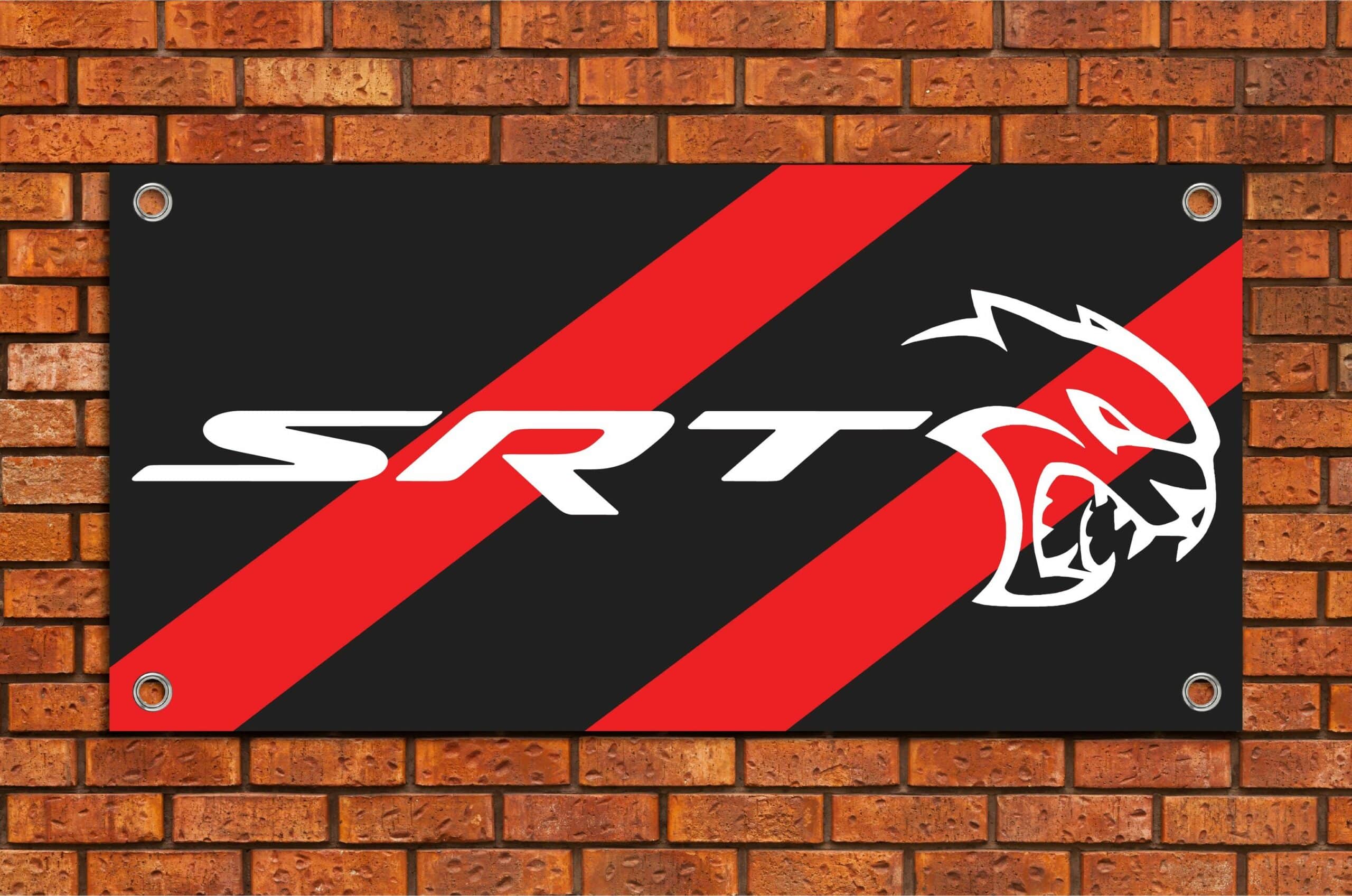 Hellcat SRT Garage Banner