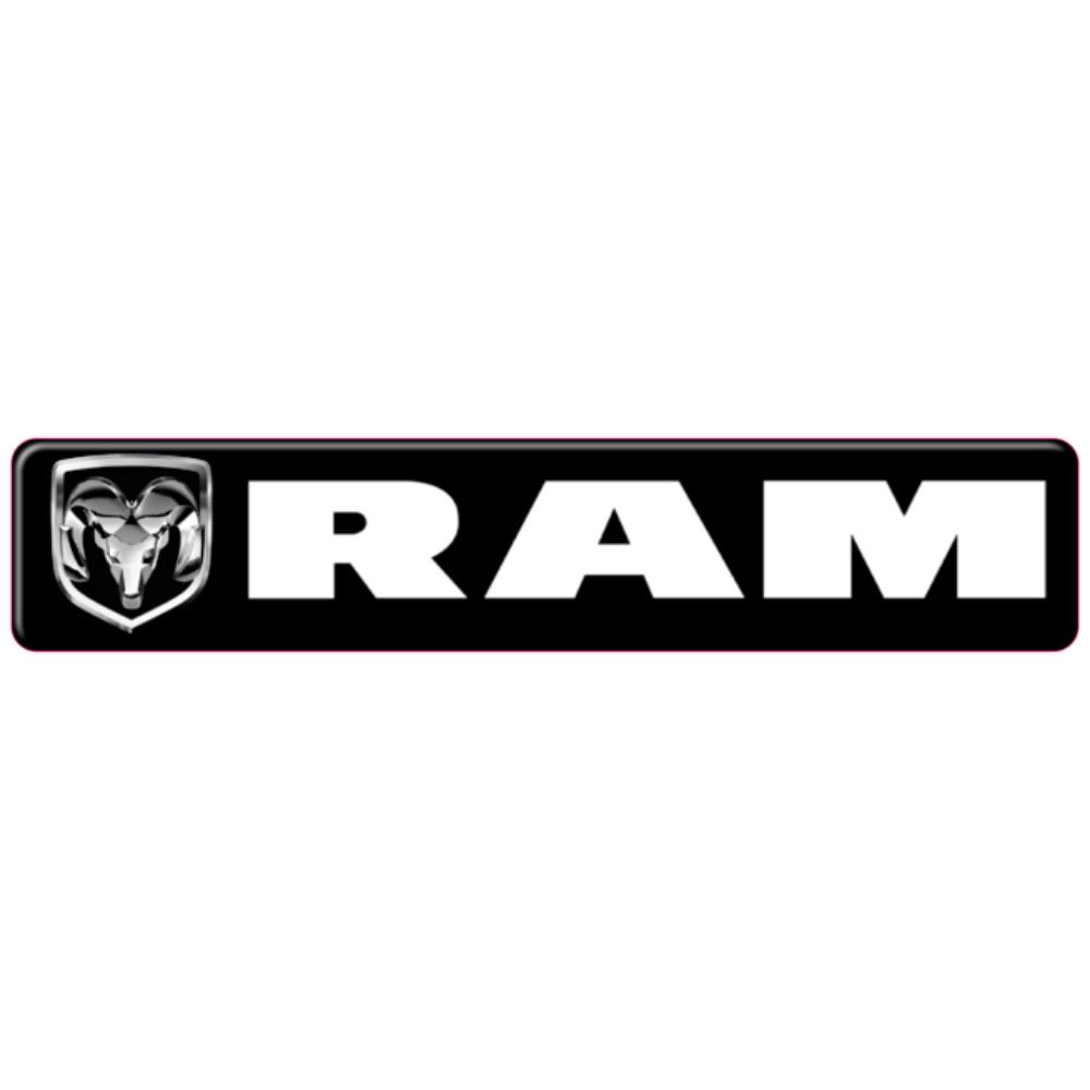Ram 3D Domed Badge Emblem