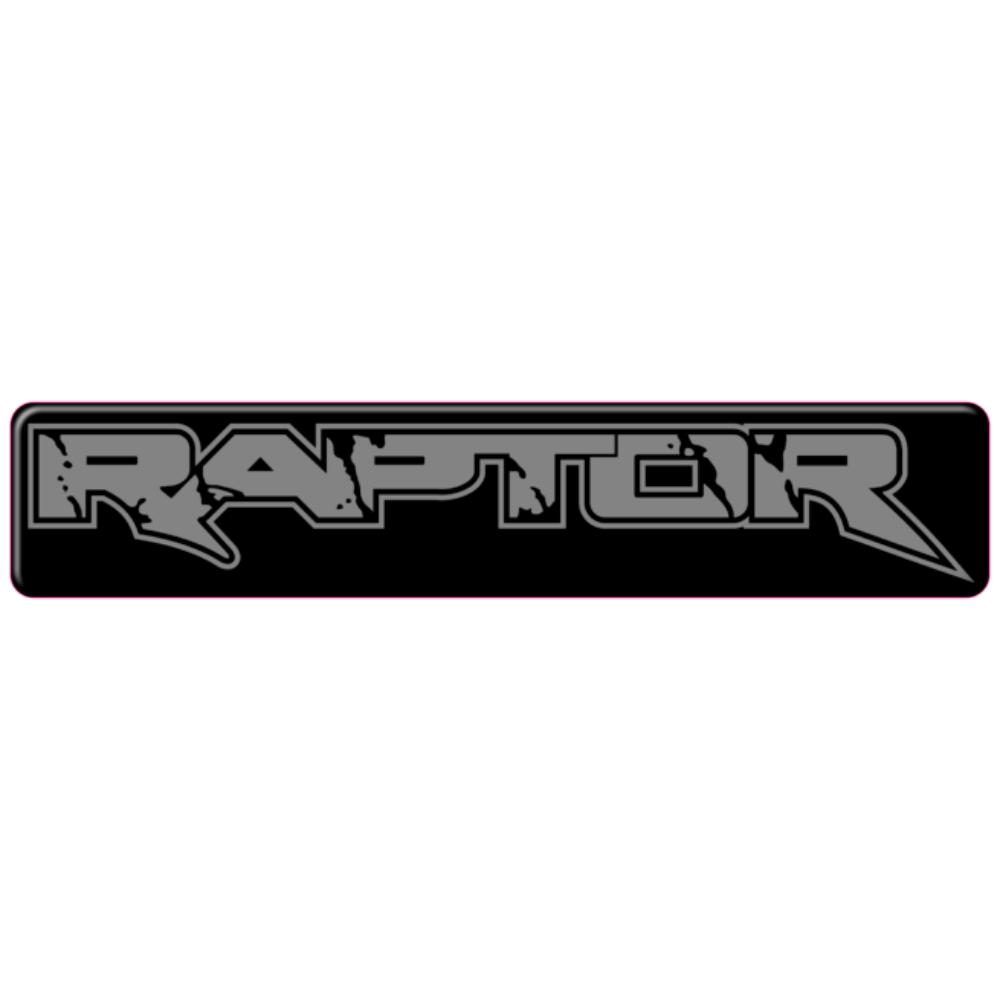 Ford Raptor Distressed 3D Domed Badge Emblem