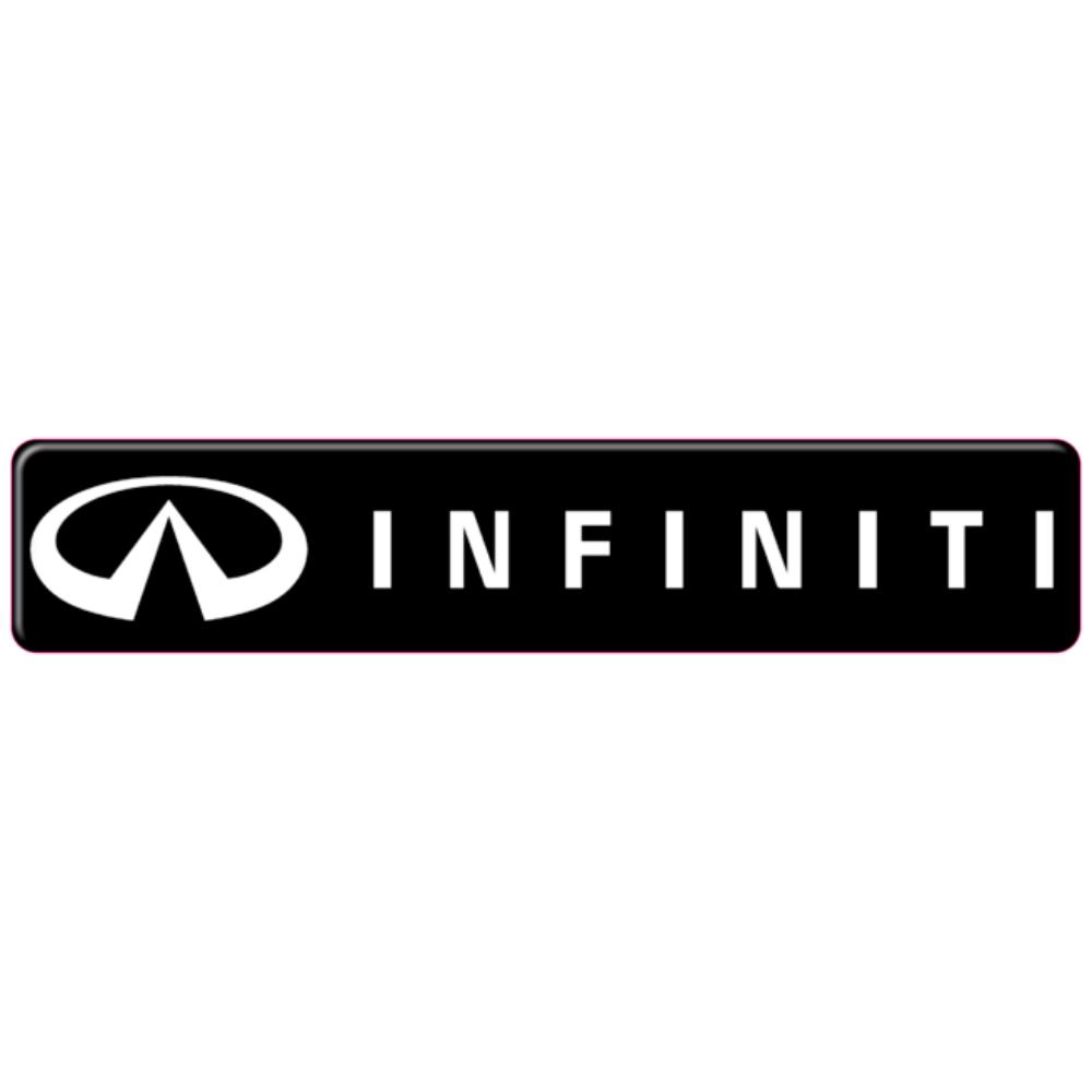 Infiniti 3D Domed Badge Emblem