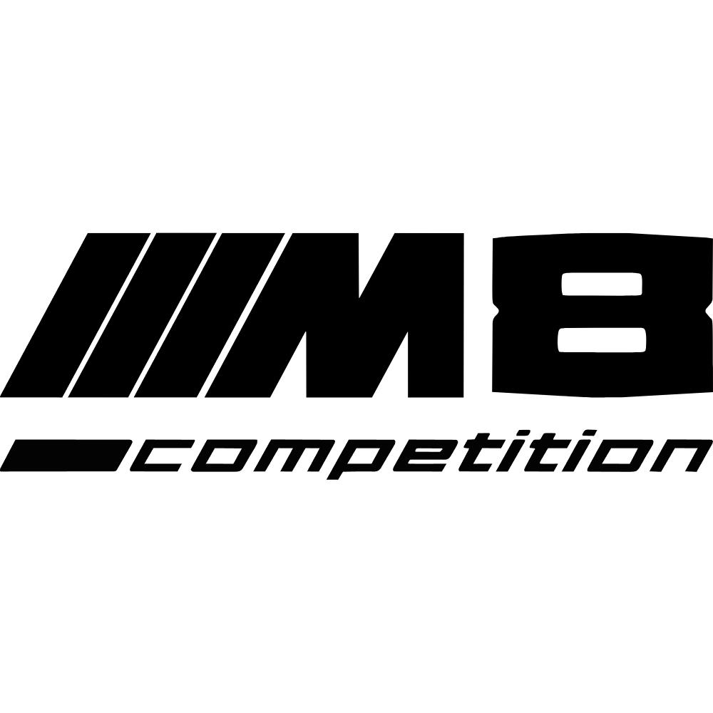 BMW M8 Competition Decal