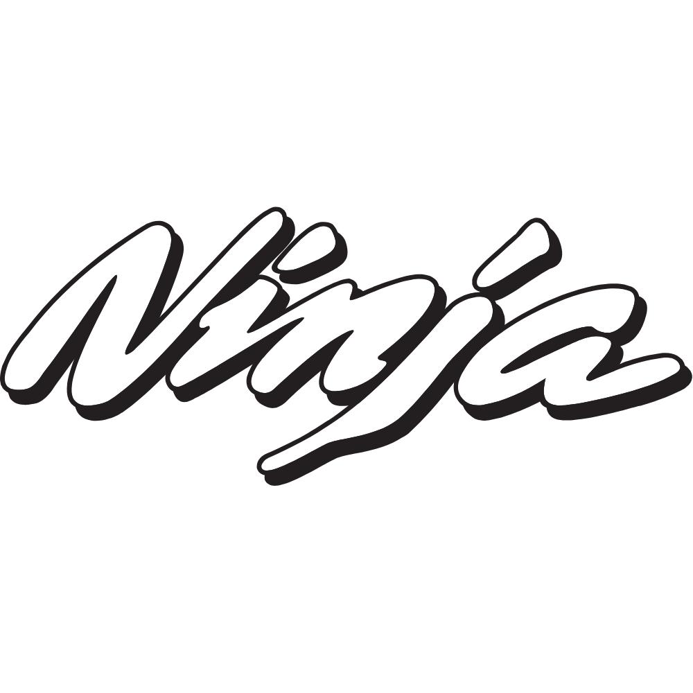 Kawasaki Ninja Outline Decal