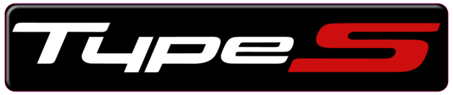 Acura Type S Domed Badge Emblem