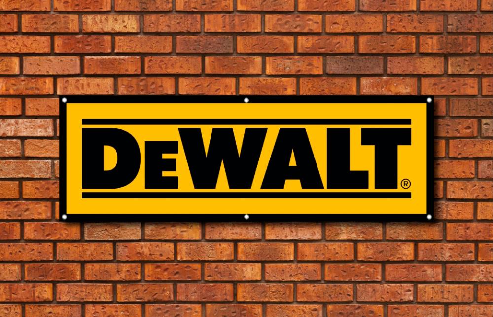 Dewalt Tools Garage Banner