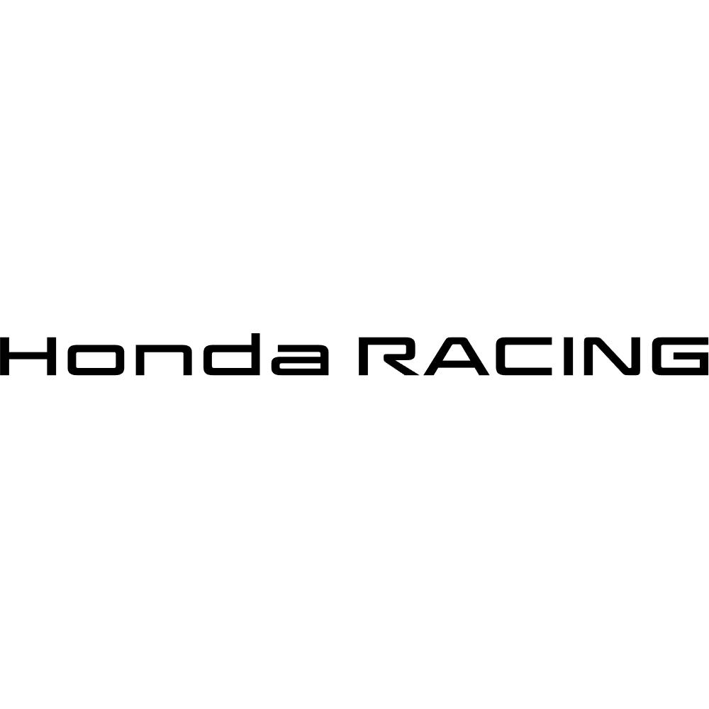 Honda Racing Logo Black Fairings Honda CBR 600 RR Black & Silver Honda