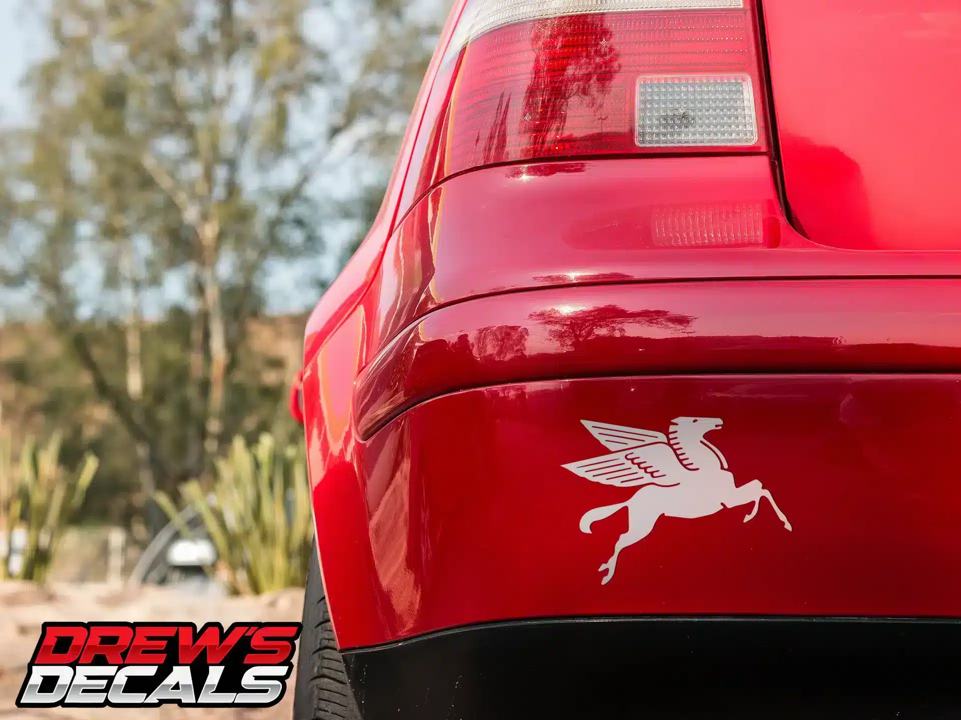 Mobil 1 Pegasus Decal