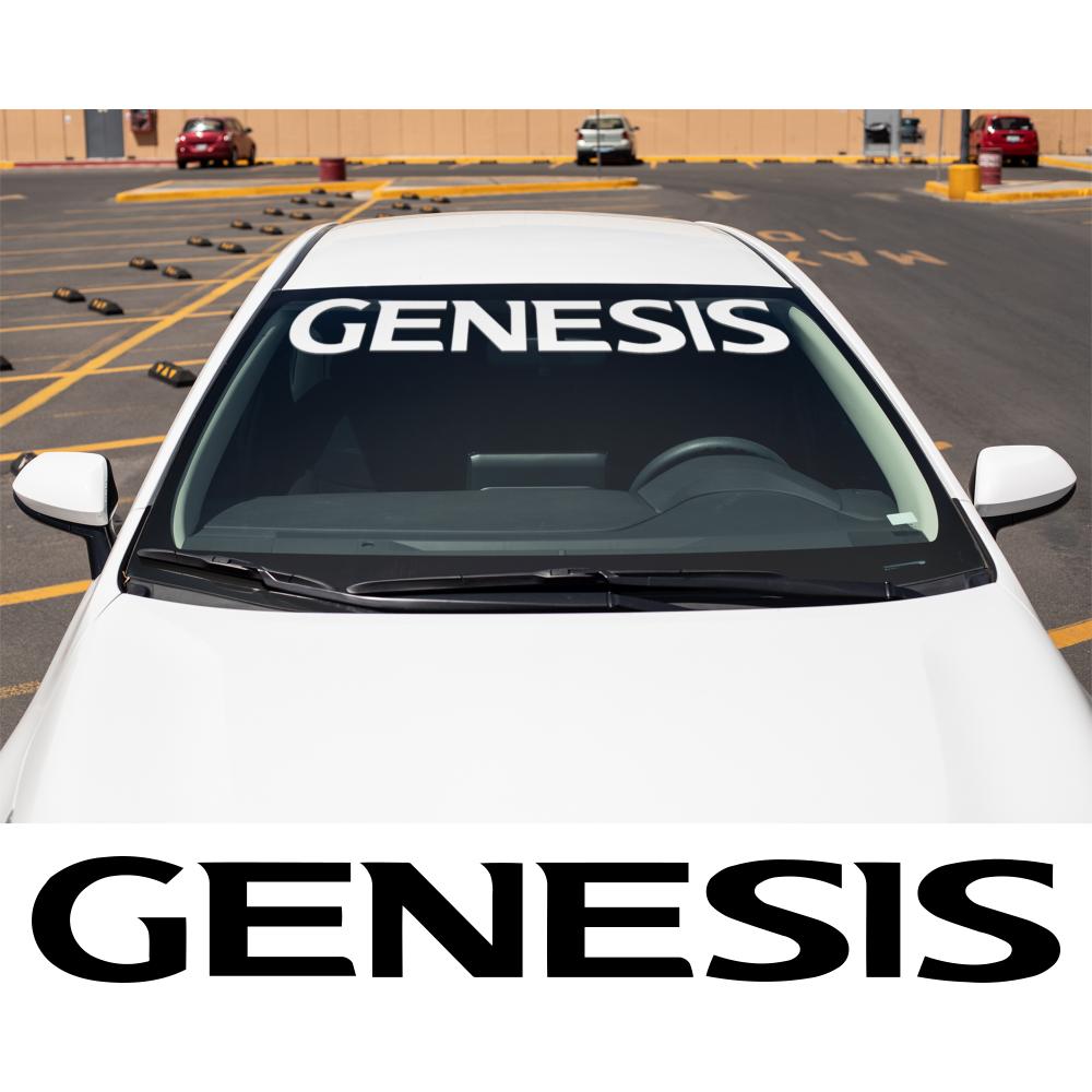 Genesis Windshield Banner