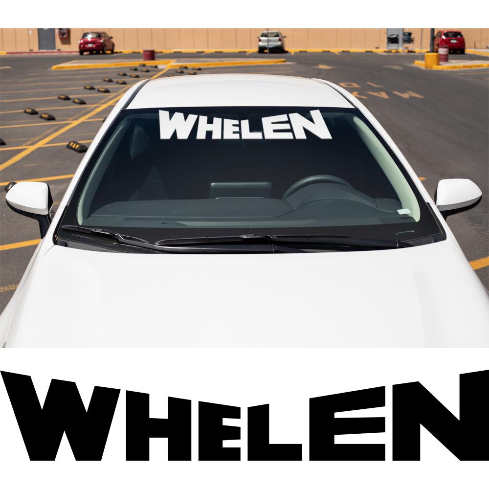 Whelen Windshield Banner