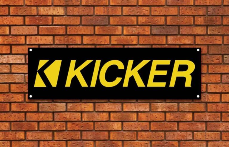 Kicker Audio Garage Banner
