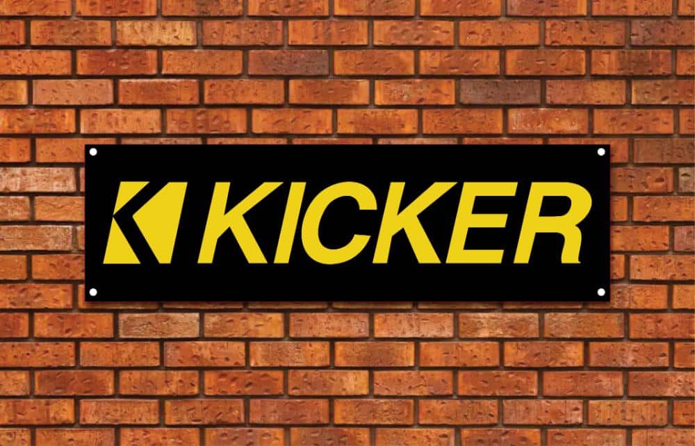 Kicker Audio Garage Banner