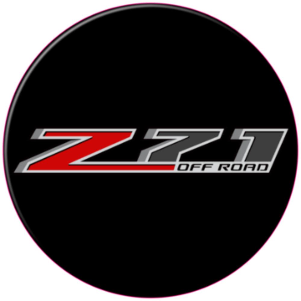 Chevy Z71 Off Road Circle Domed Badges