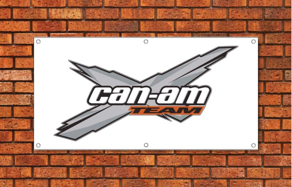 Can-Am Team Garage Banner
