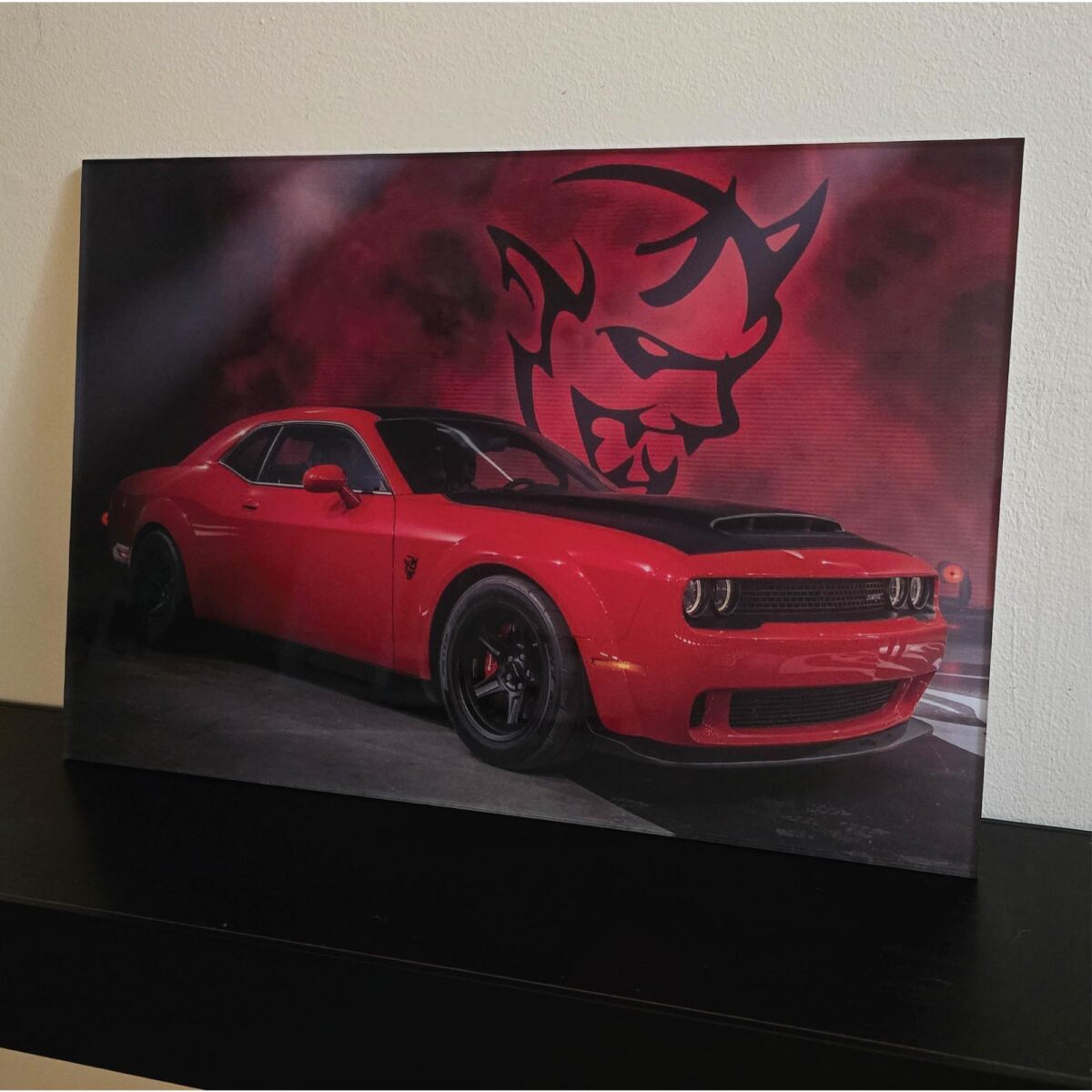 Dodge Challenger Demon Acrylic Sign