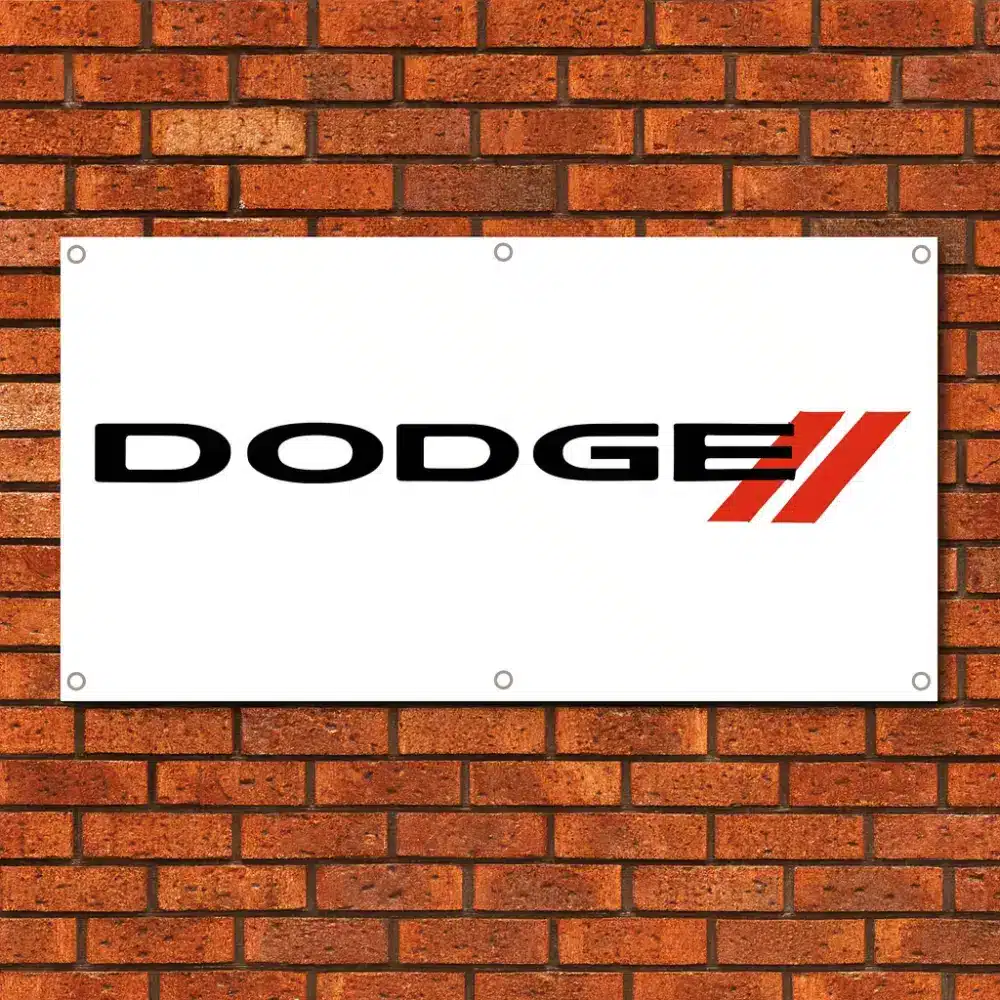 Dodge Garage Banners - Drews Decals