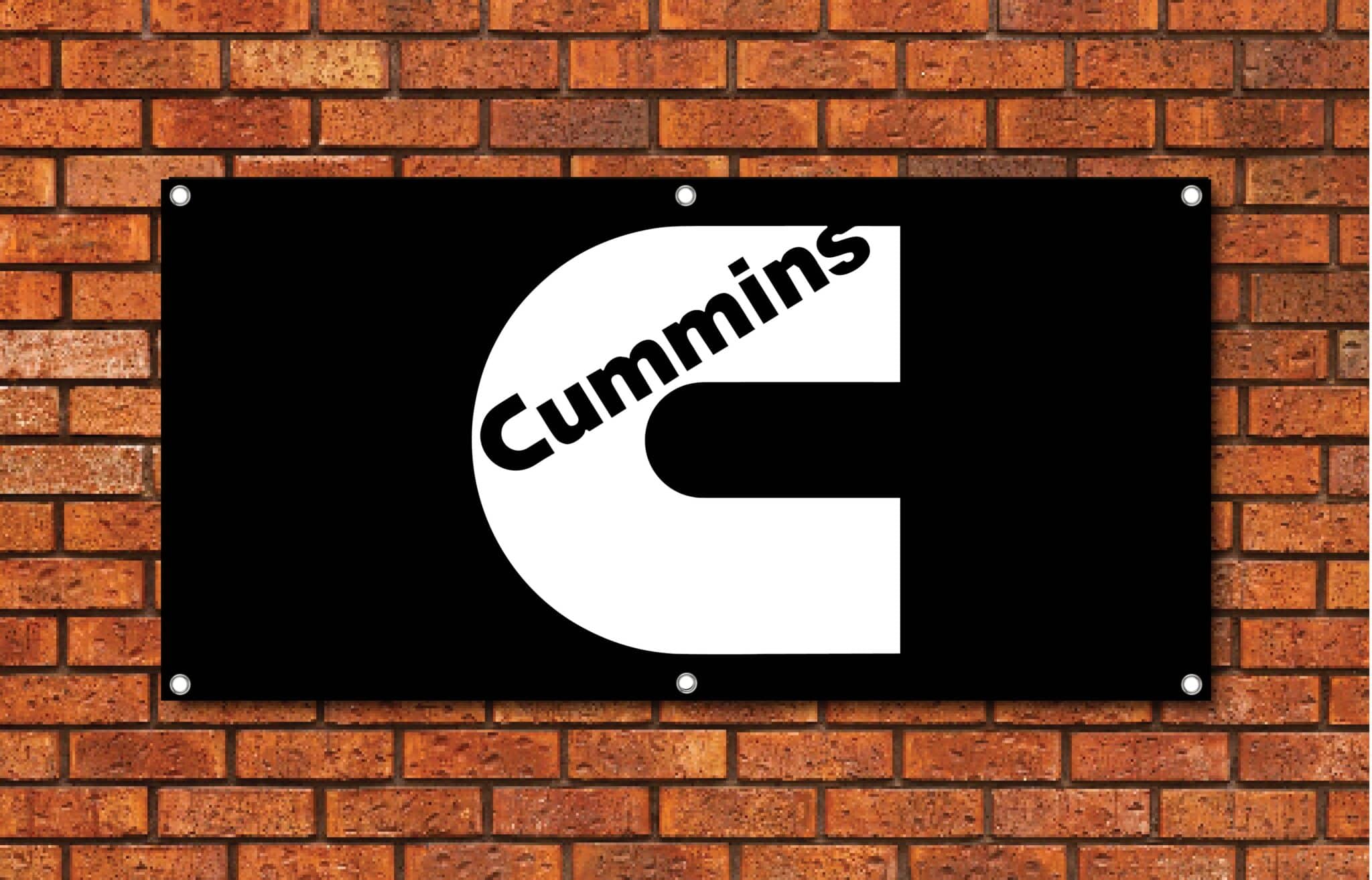 Cummins Garage Banner