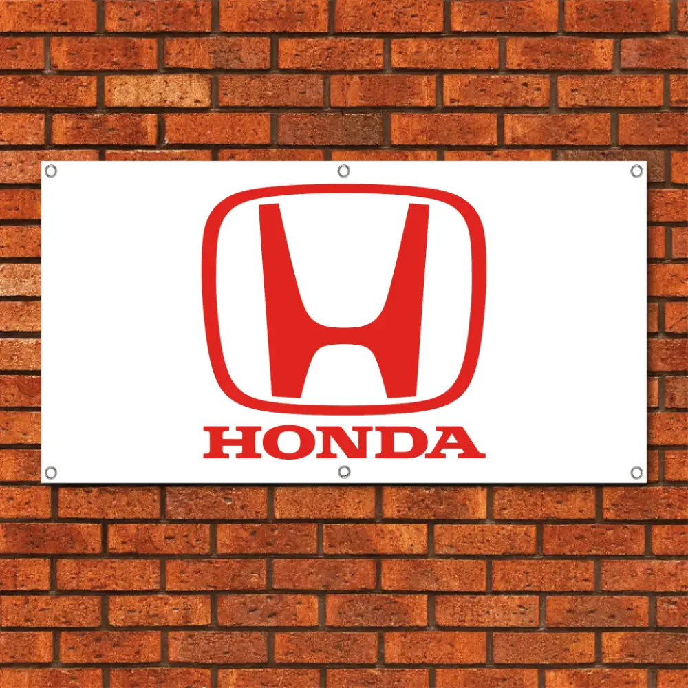 Honda Garage Banners - Drews Decals