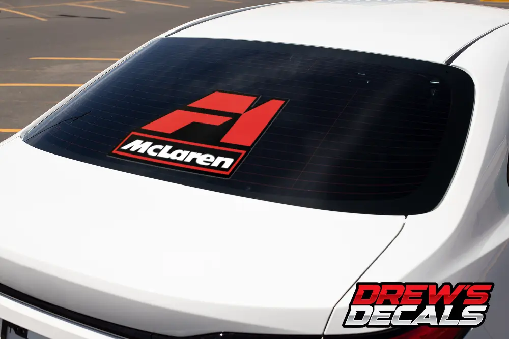 McLaren F1 Decal