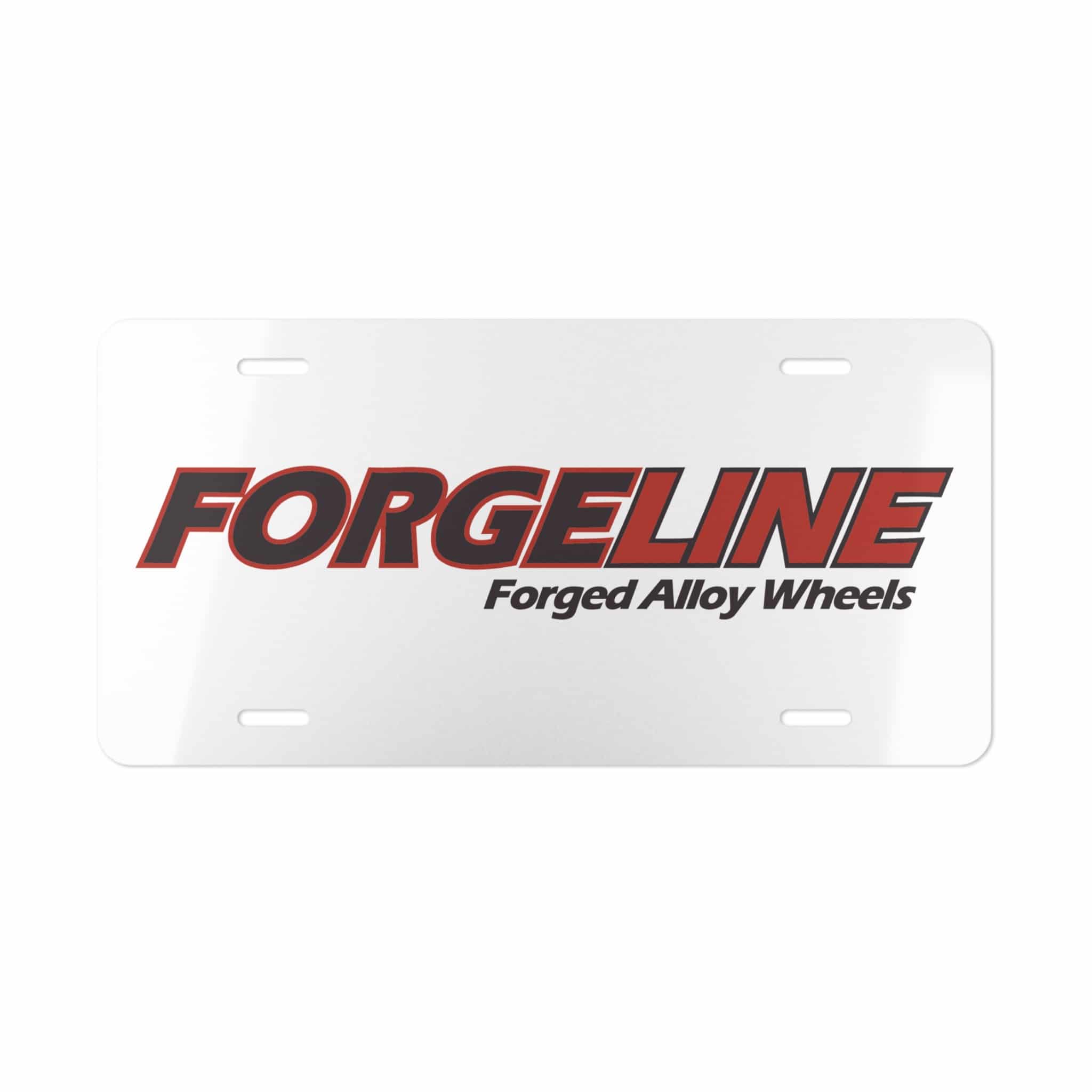 Forgeline Forged Alloy Wheels License Plate