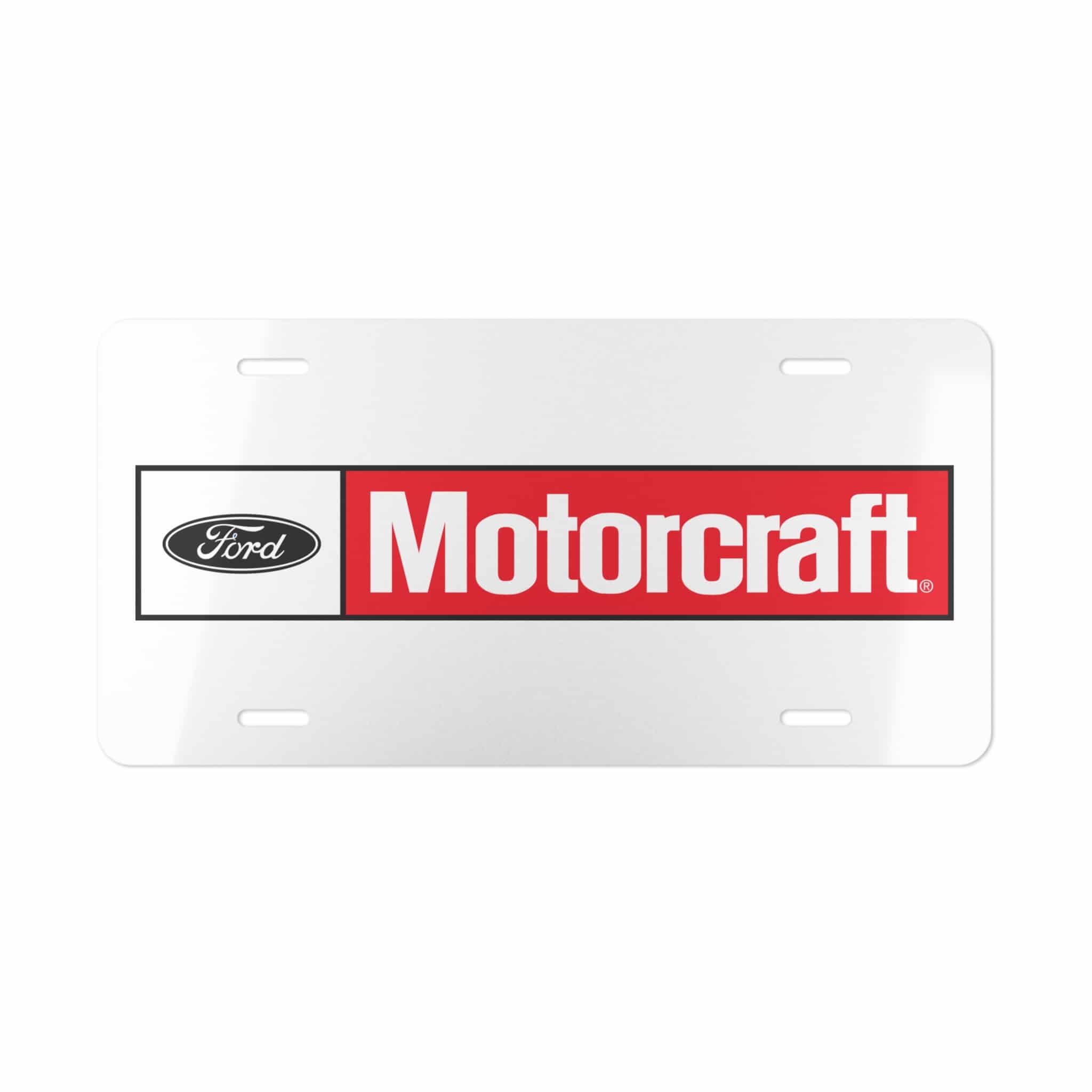Ford Motorcraft License Plate